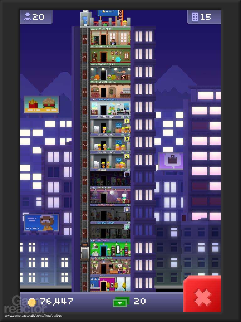 Tiny Tower - Gamereactor Korea