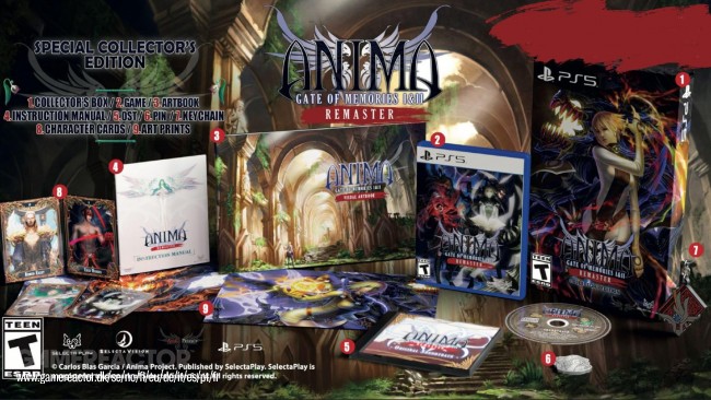 Anima Gate of Memories: I&II Remaster 11월 7일 출시