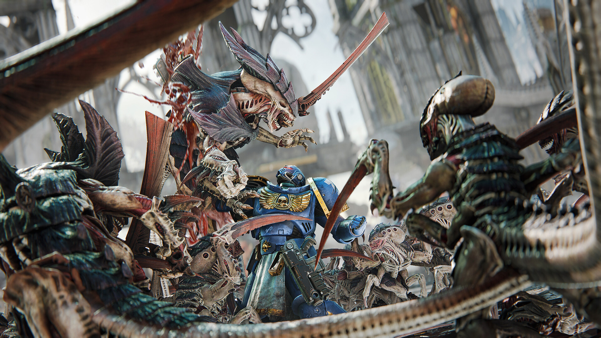 Warhammer 40,000: Space Marine II 는 새로운 4K 텍스처를 가져옵니다.