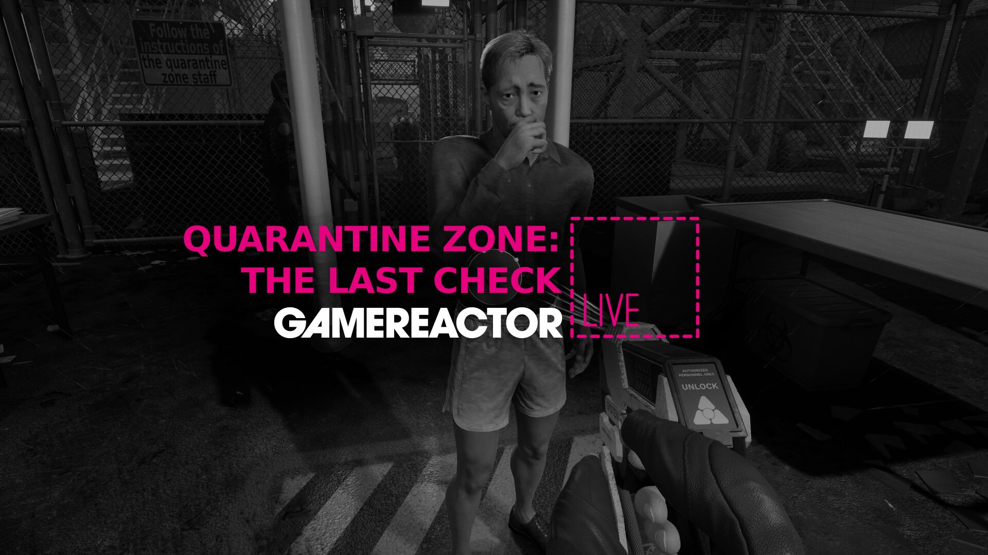 오늘 GR 라이브에서 Quarantine Zone: The Last Check 생존자들을 심사하고 있습니다