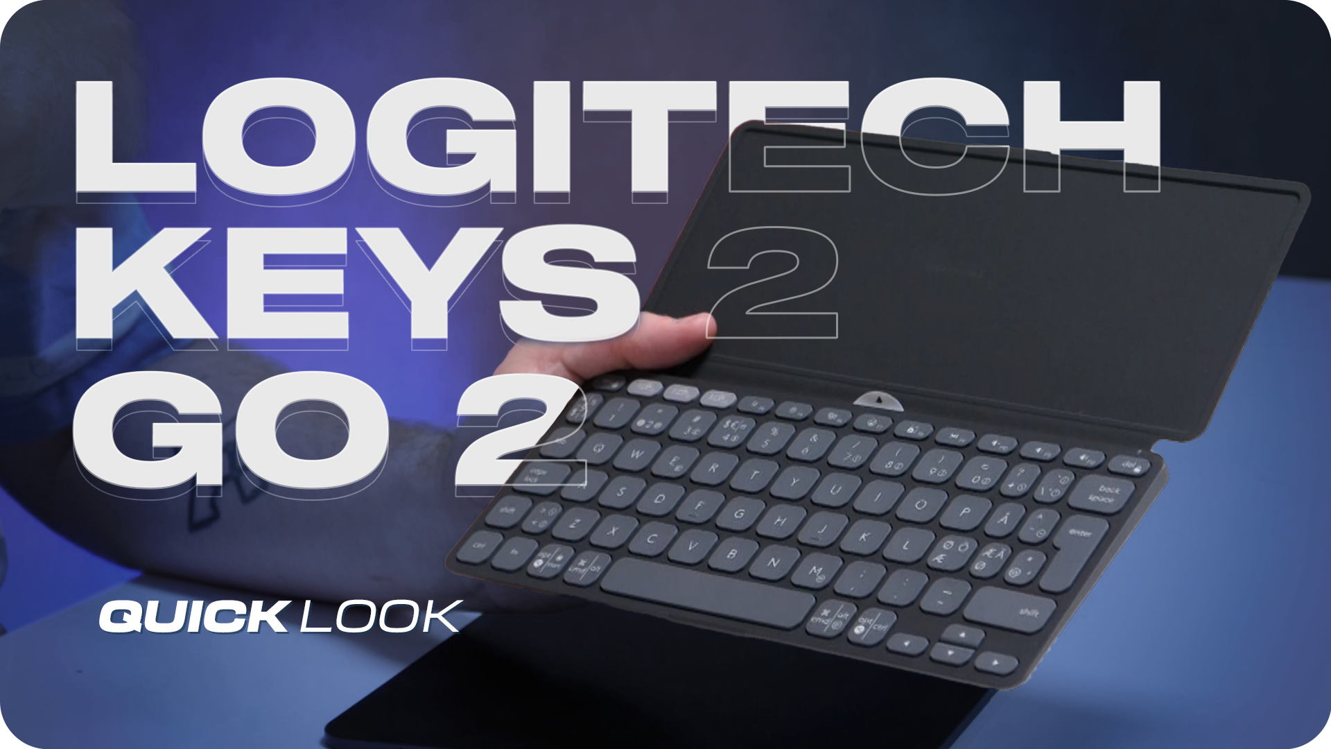 로지텍의 Keys-To-Go 2는 태블릿에서 타이핑을 더욱 쉽게 할 수 있는 방법을 찾고 있습니다 - - Gamereactor
