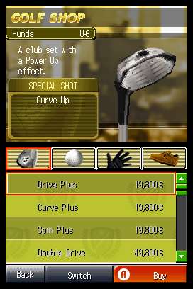 Nintendo Touch Golf Birdie Challenge - Gamereactor Korea