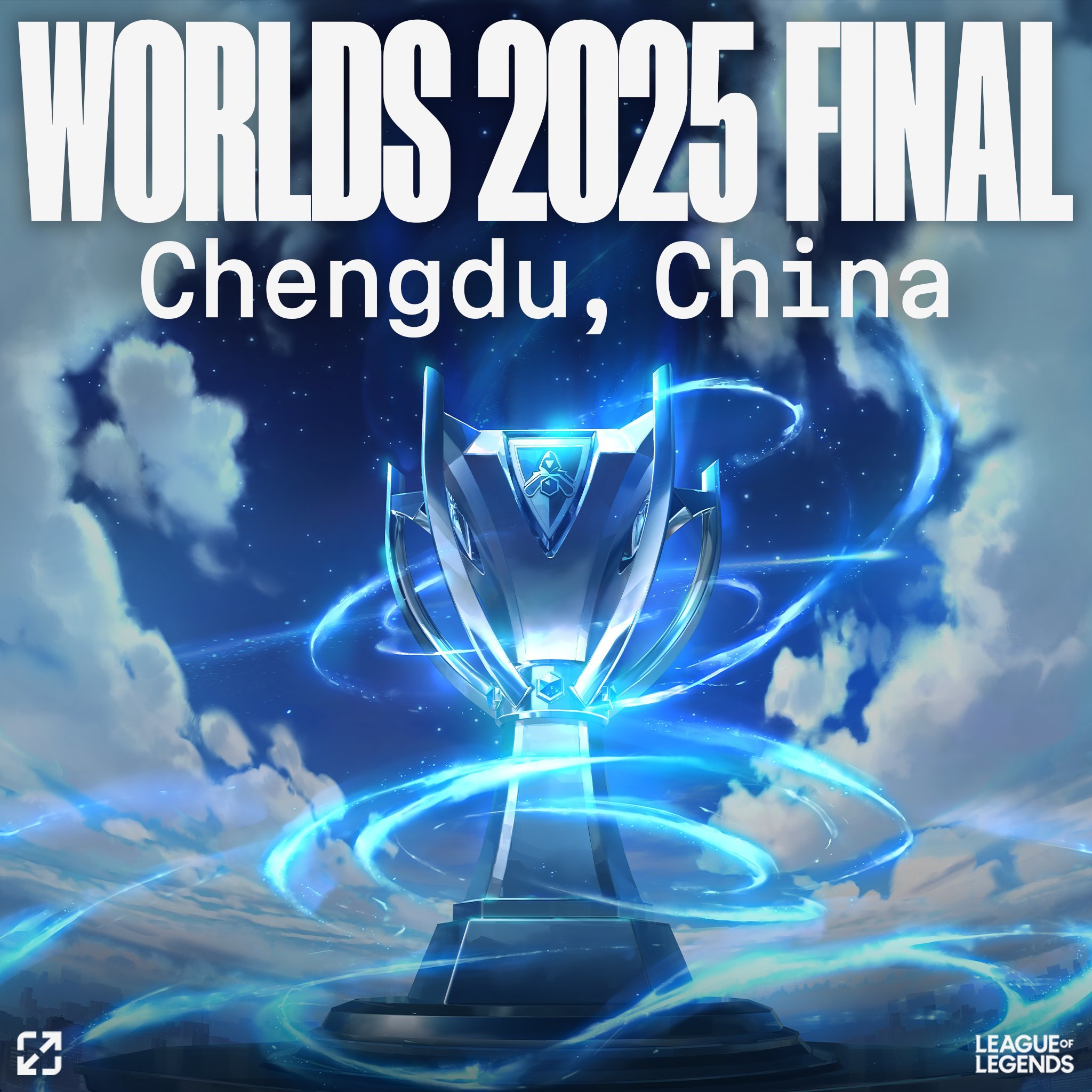 League of Legends 2025 월드 챔피언십 결승전이 청두에서 열립니다.
