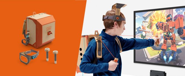 Nintendo Labo: Robot Kit - Gamereactor Korea