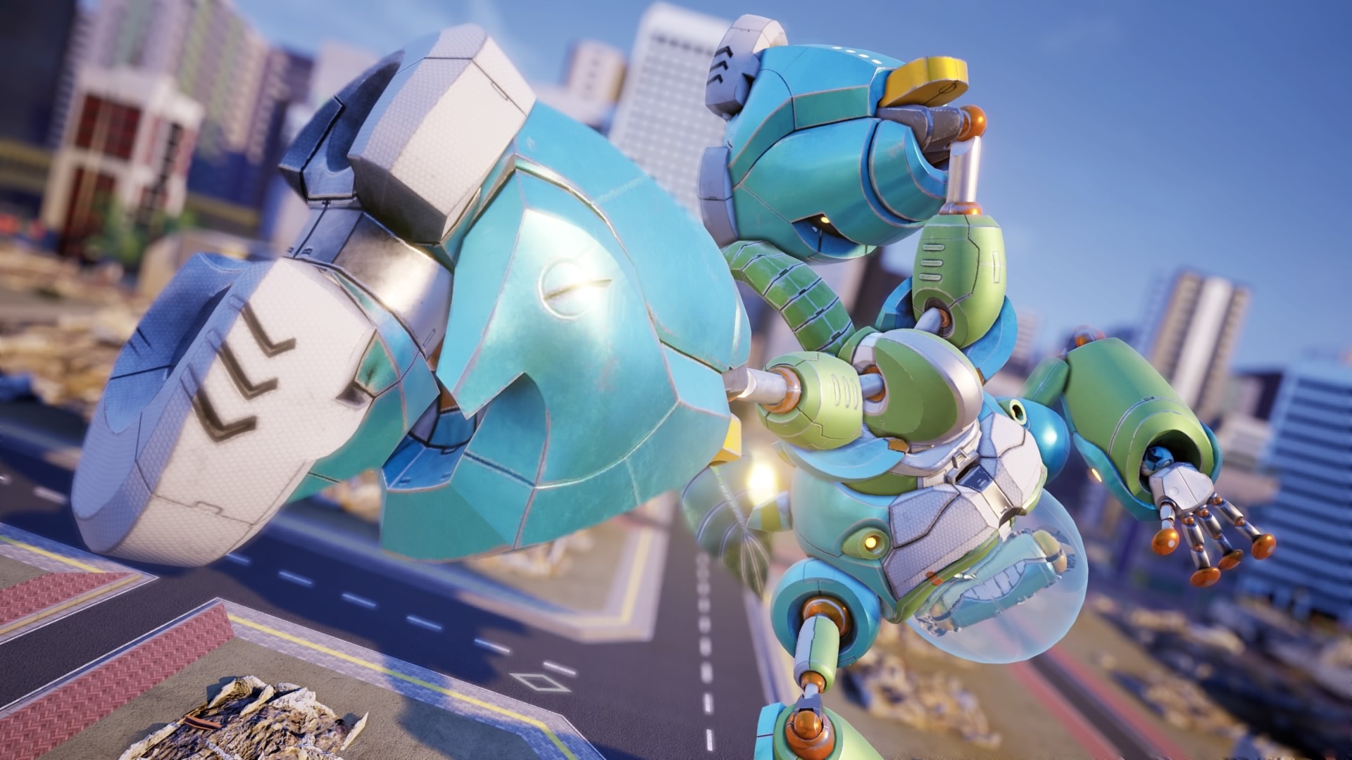 Override: Mech City Brawl - Gamereactor Korea